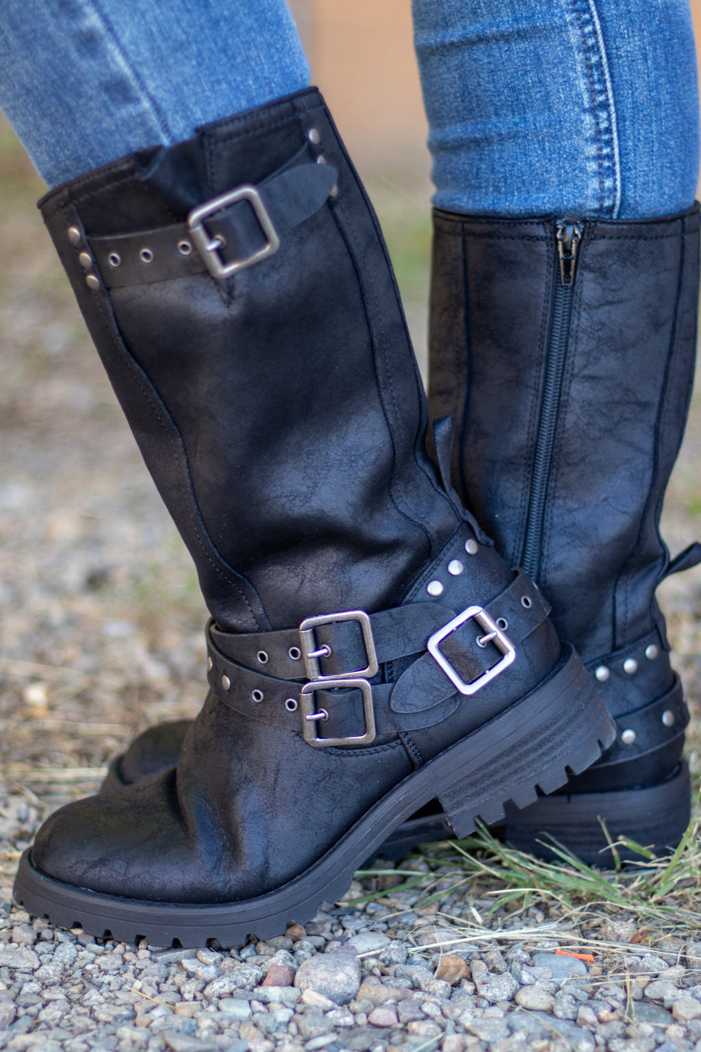 Forever Boot- Black – Love on a Hanger